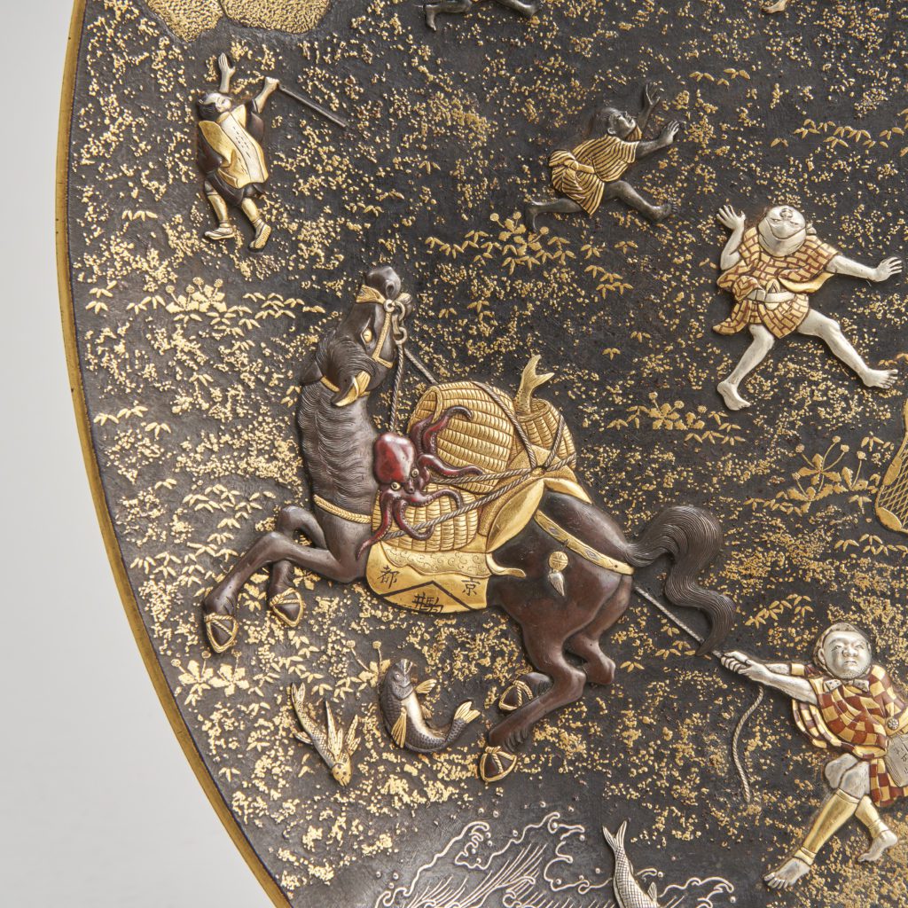 A Japanese Plate with Decoration Signed Komai | Kevin Page