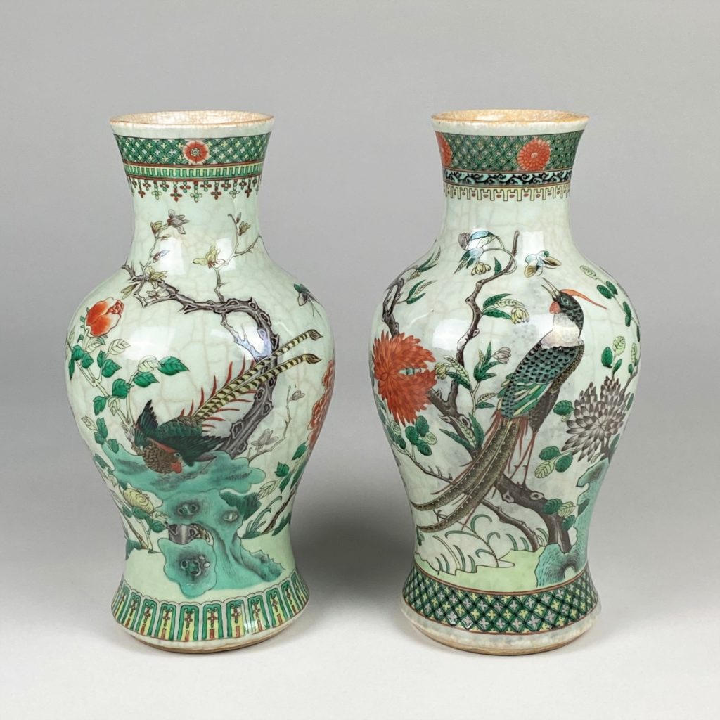 An Elegant Pair of Antique Chinese Vases | Kevin Page