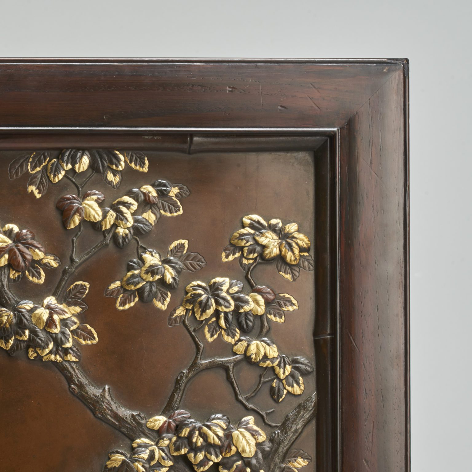 A Japanese multi-metal decorative plaque | Kevin Page