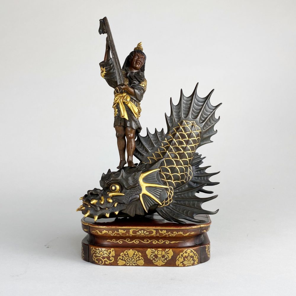 An impressive Japanese Bronze Group | Kevin Page