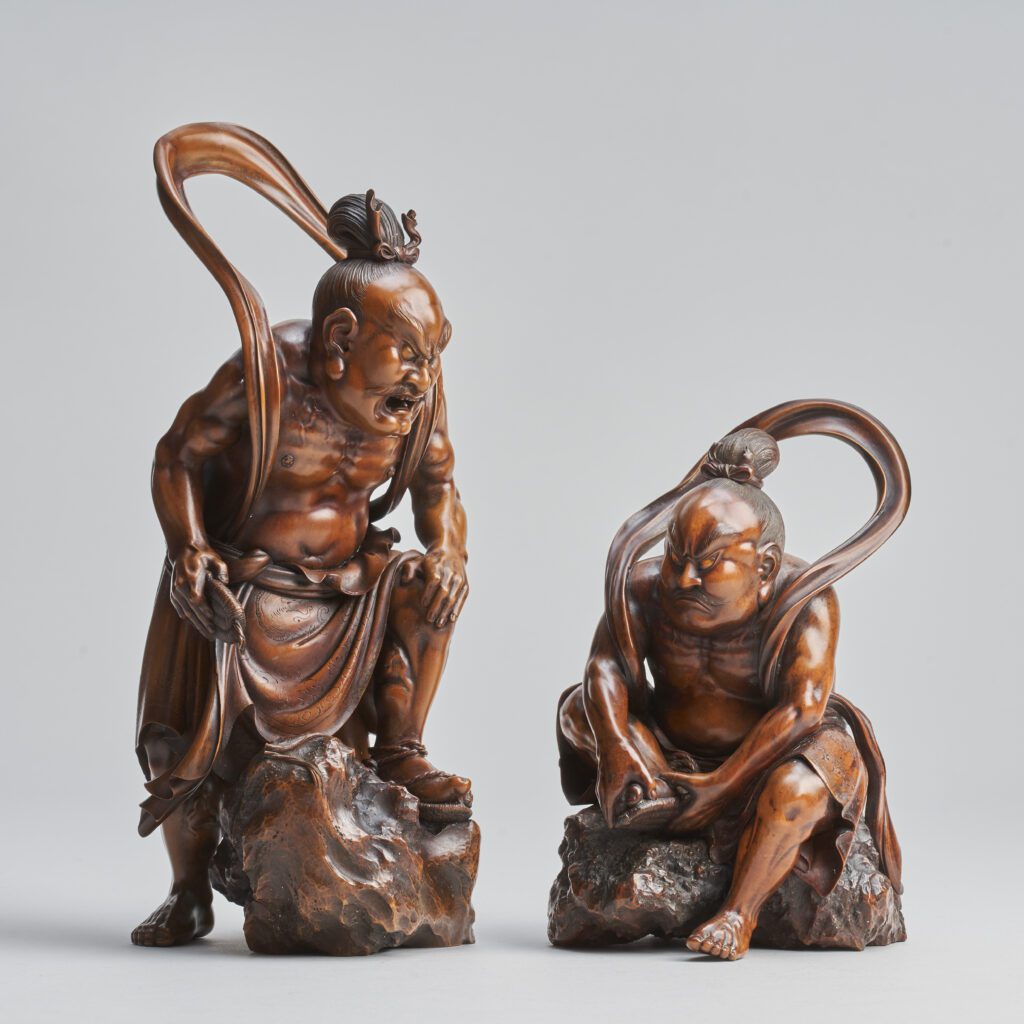 A Japanese wood-carved Okimono | Kevin Page